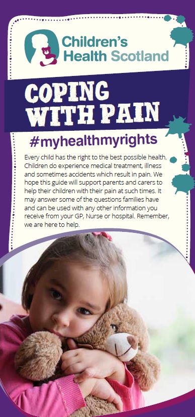 Helping children cope with pain guide - Children's Health Scotland