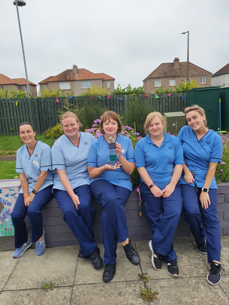 Sunndach and Calareidh Team win a Scottish Children's Health Award ...