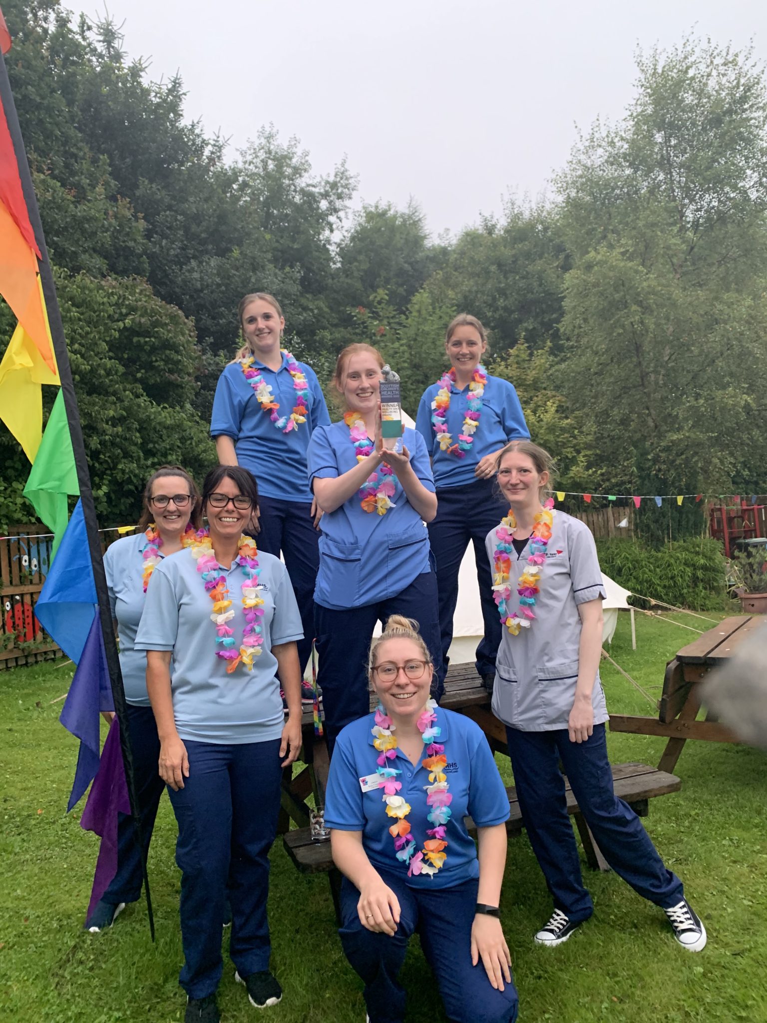 Sunndach and Calareidh Team win a Scottish Children's Health Award ...